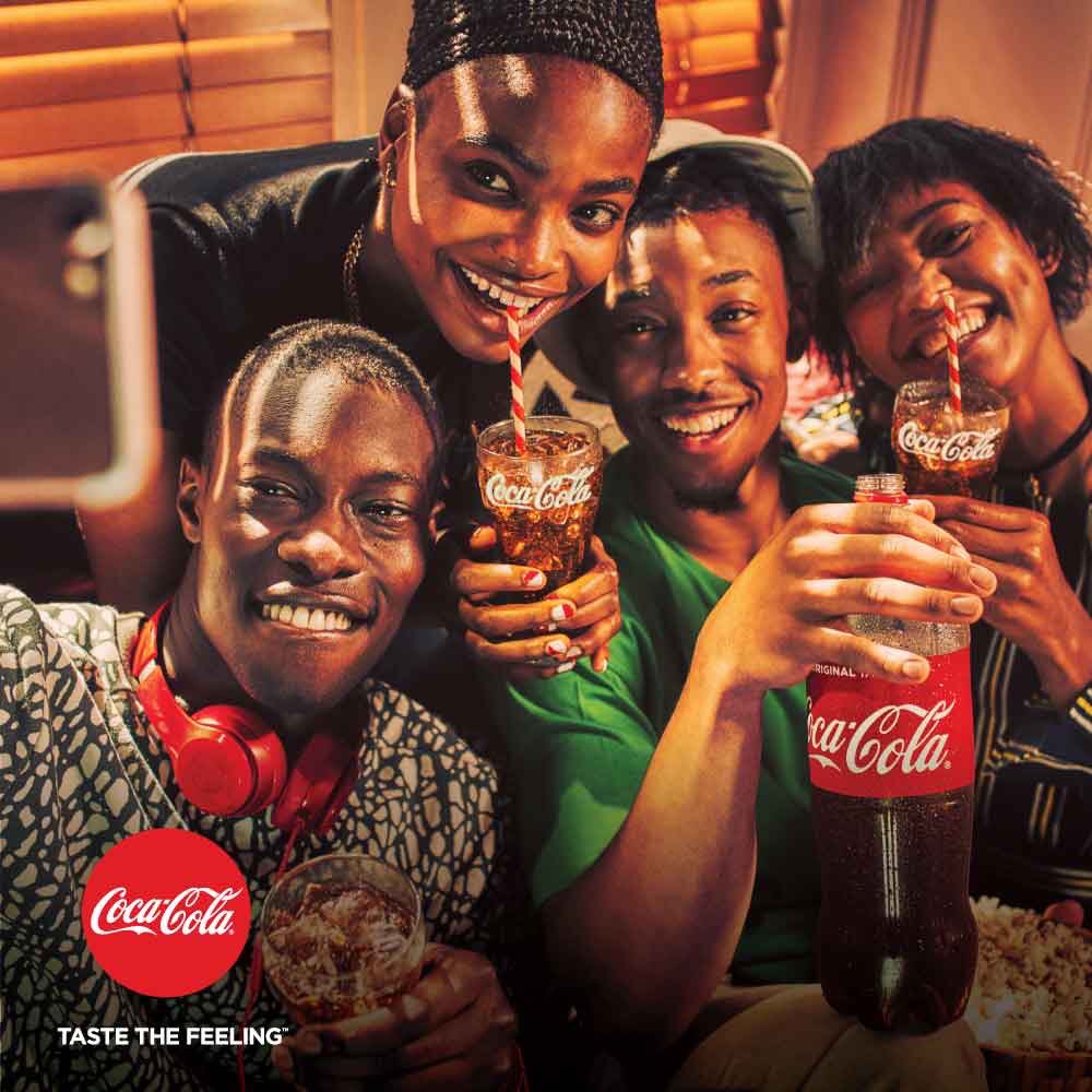 Someone Drinking Coke Blak