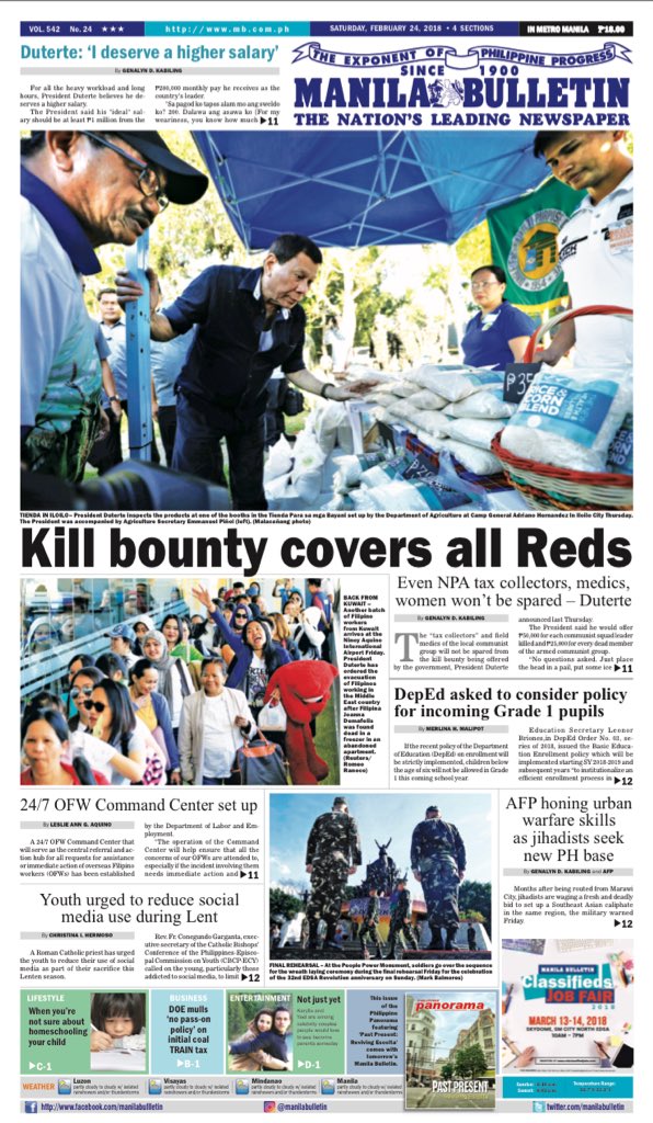 Manila Bulletin: Latest news, Breaking headlines and Top stories ...
