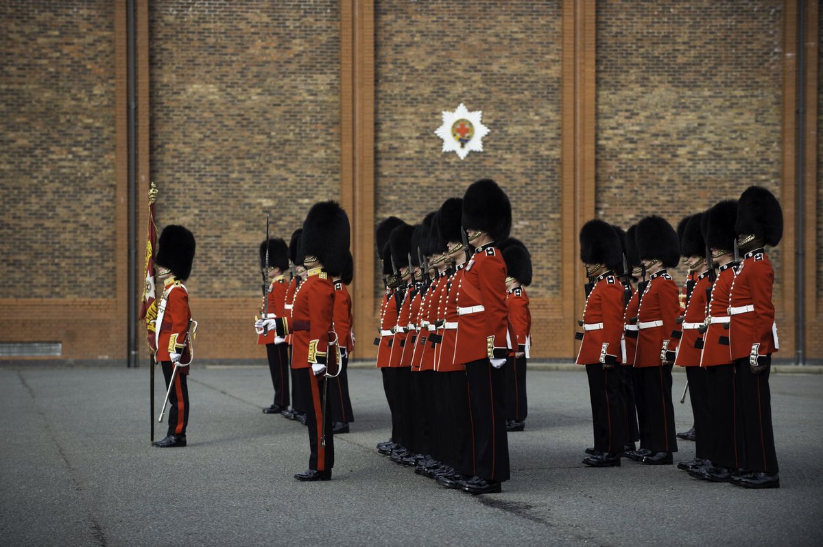 The Coldstream Guards have been chosen to Troop their Colour for the ...