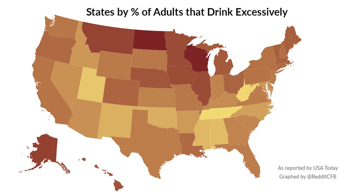 Universities in the Drunkest Cities in Each State : r/CFB