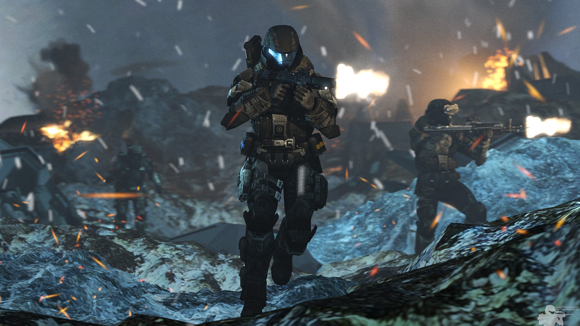 Odst Helljumper Wallpaper