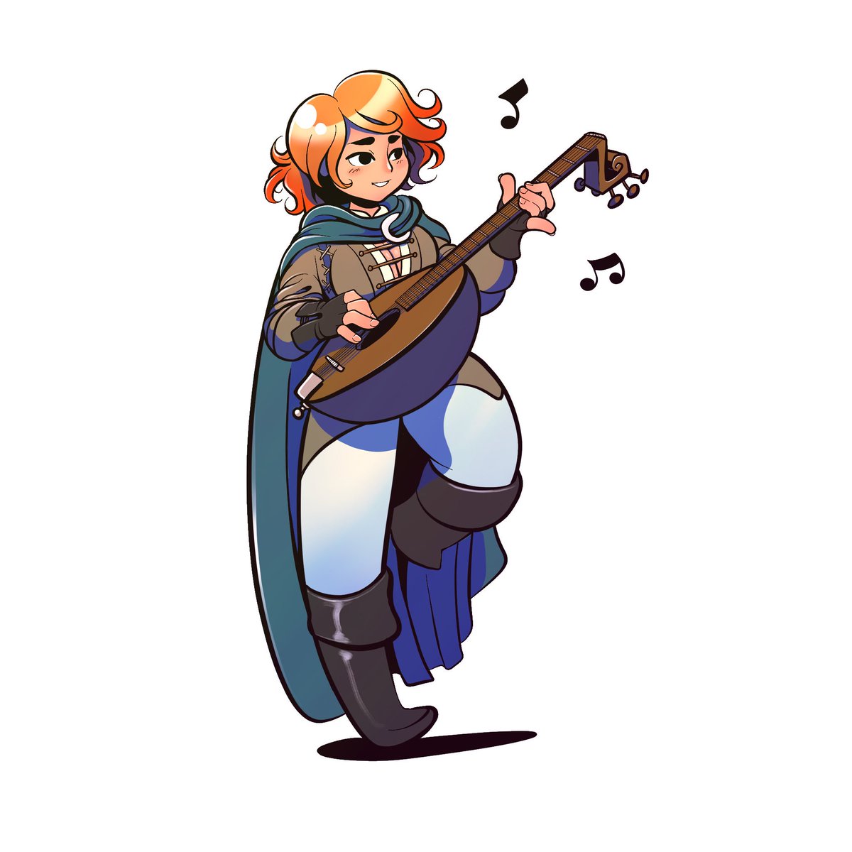 「Cute bard for a patron commission~ 」|Jon Blissのイラスト