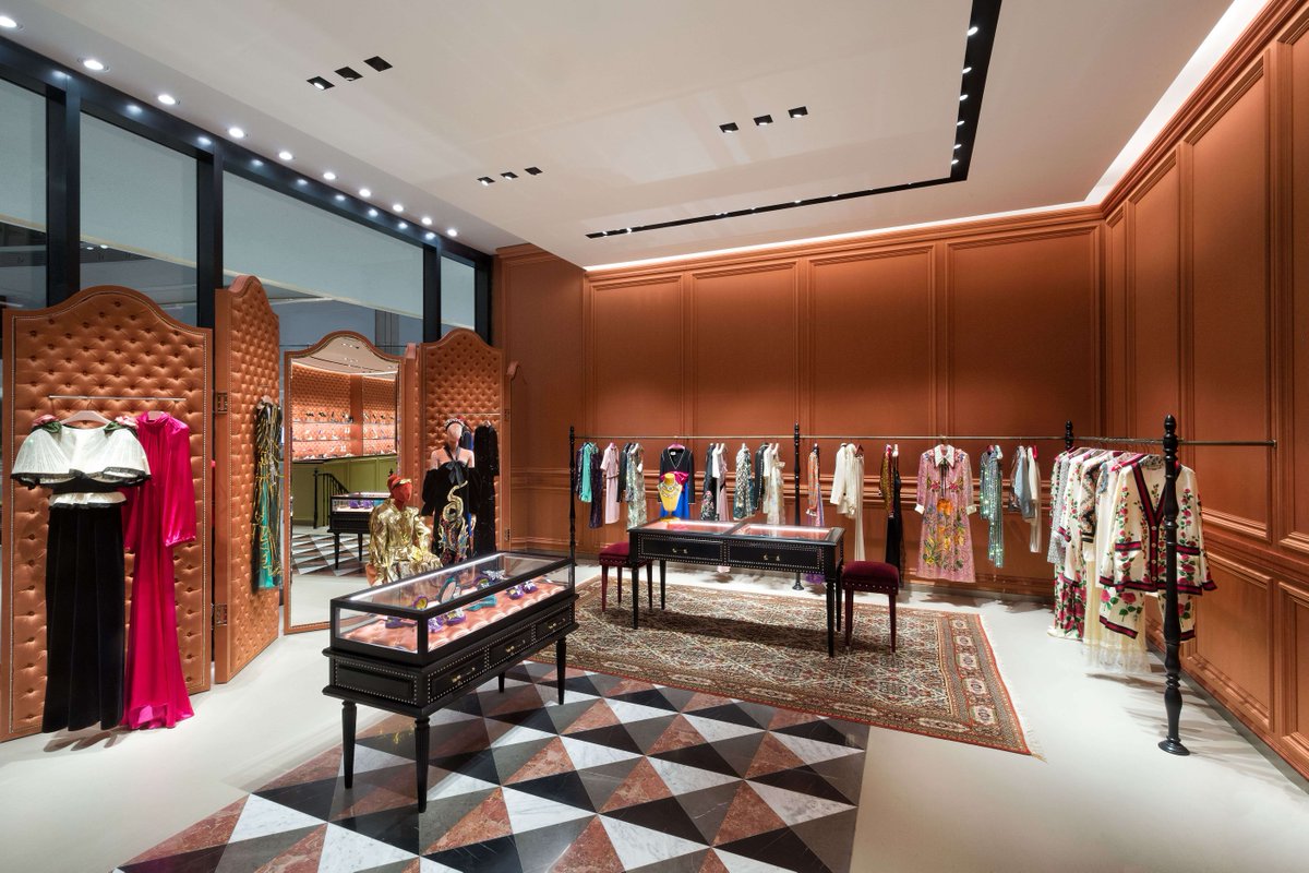Gucci Store Interiors