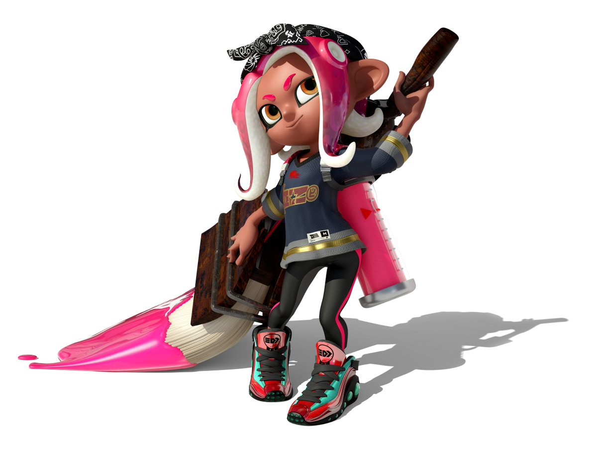 Finally collected the Octoling girl gear : r/splatoon