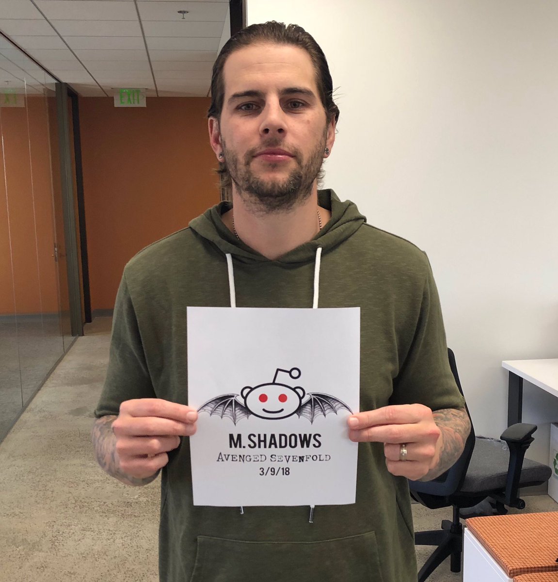 M Shadows Smile