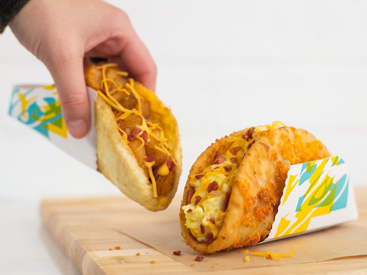 Taco Bell is bringing back the naked egg taco shell: | Food & Wine ...