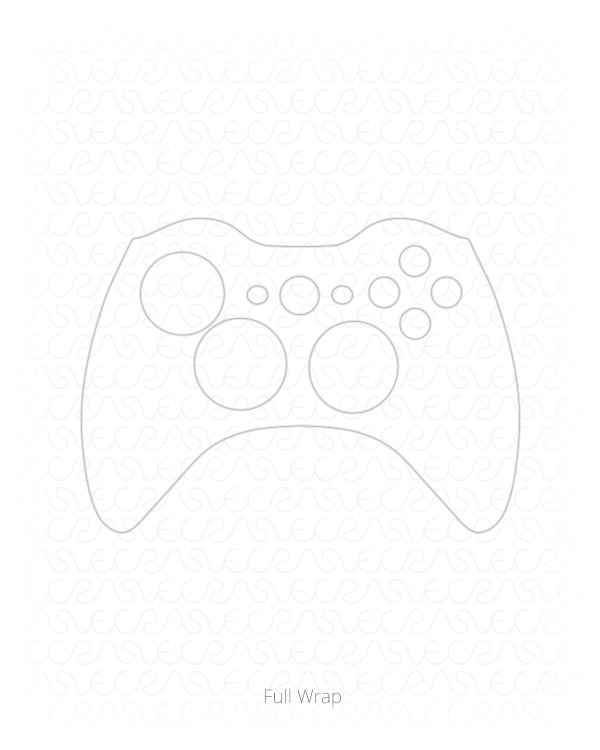 Xbox Controller Skin Template