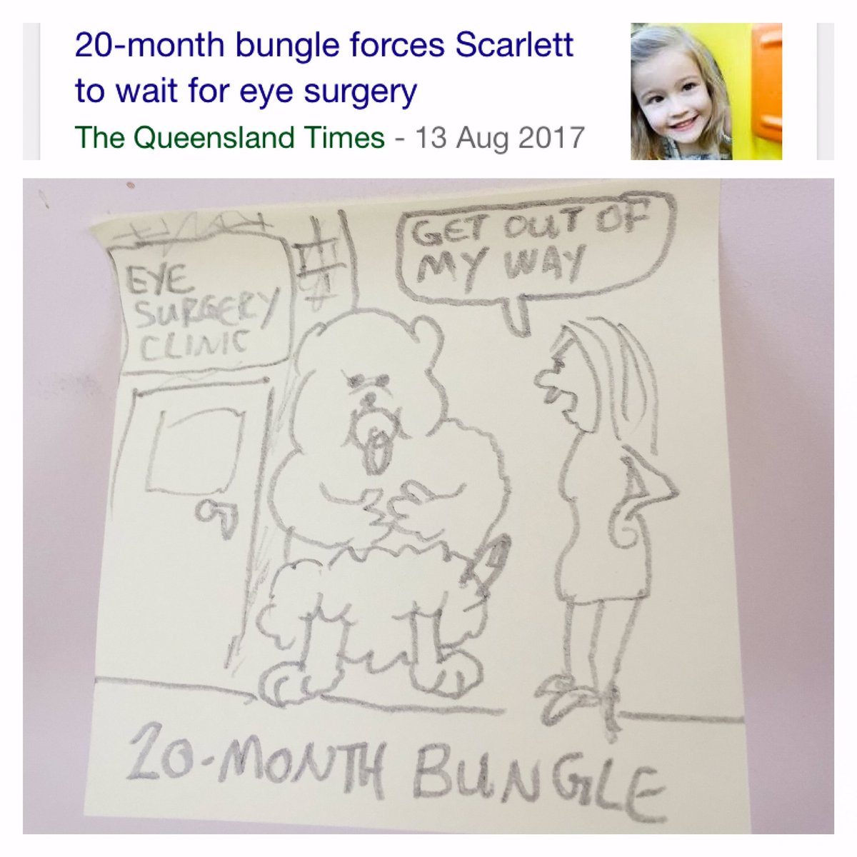 14 headlines with the word "bungle" illustrated with cartoons to ...