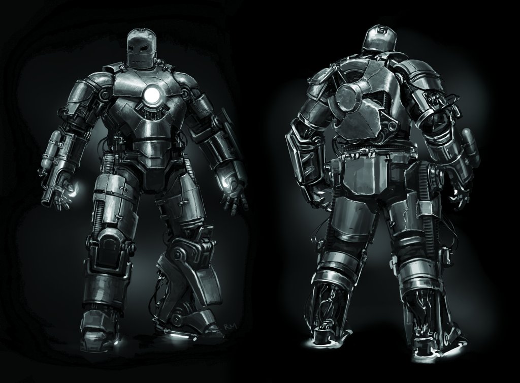 Iron Man Mark 5 Concept Art