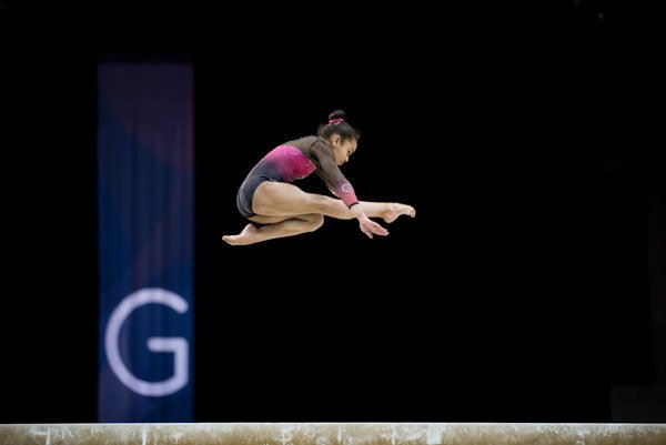 Pike Jump Gymnastics