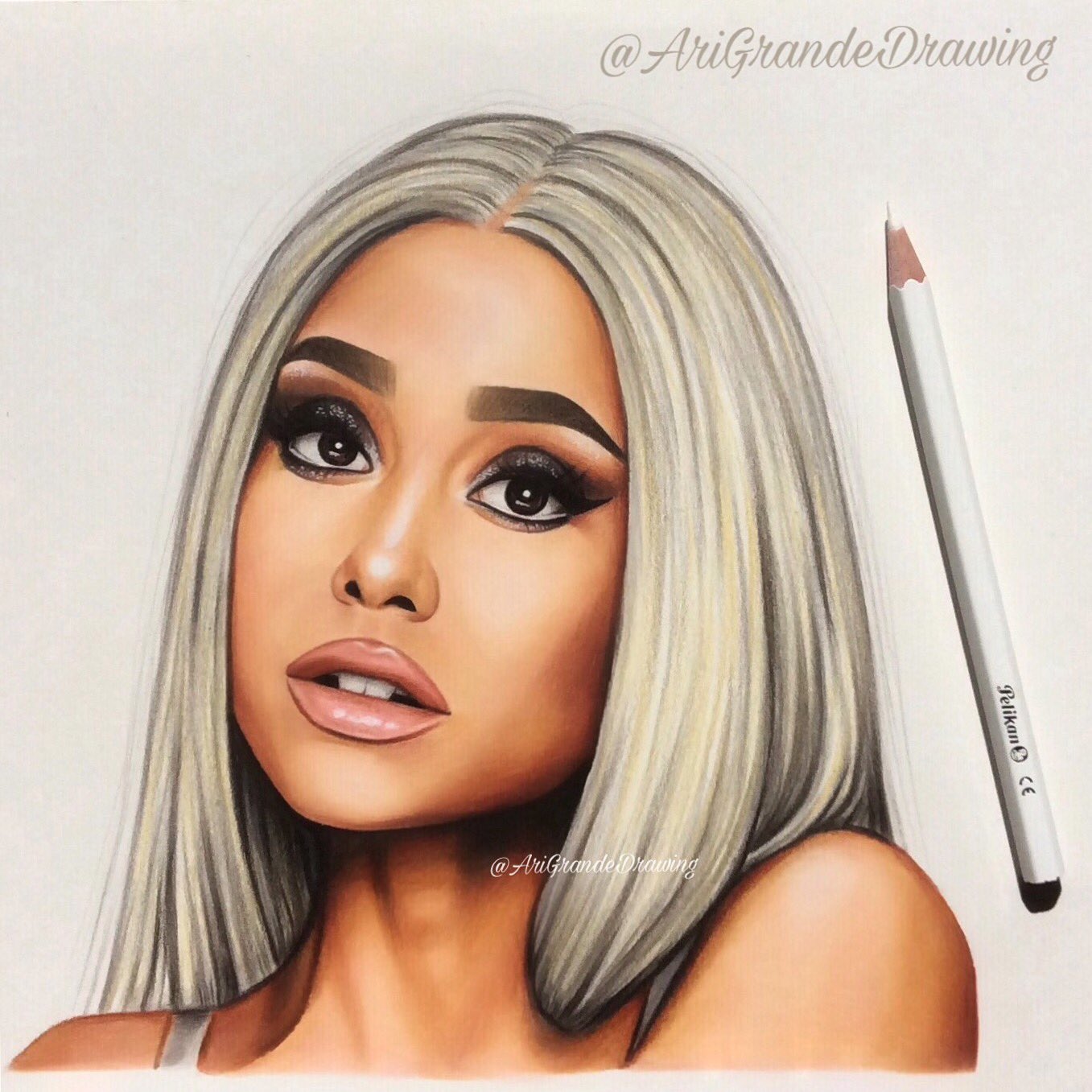 Ariana Grande Drawing The Way