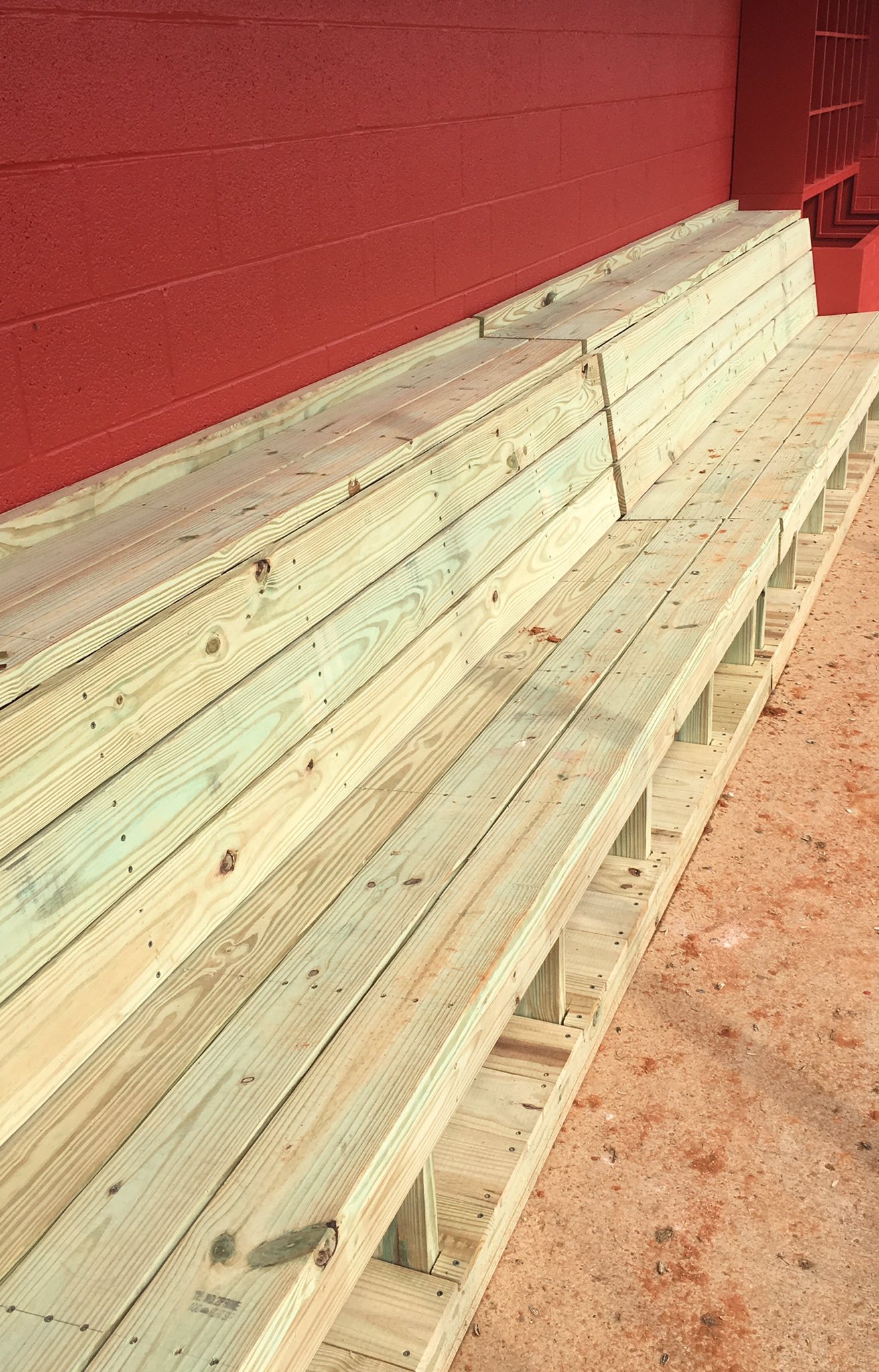 Baseball Dugout Bench