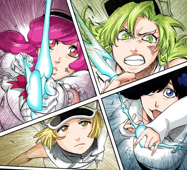 Bleach Female Quincy Versus Dog