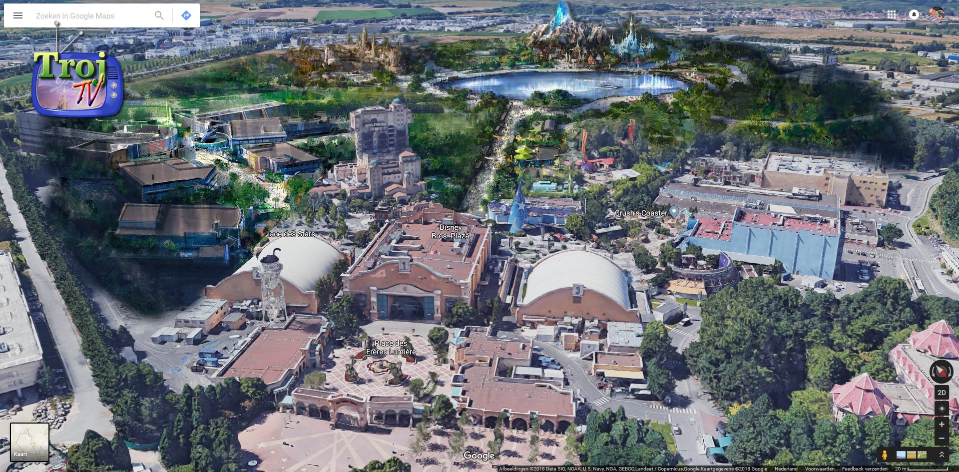 Refonte du Parc Walt Disney Studios en Disney Adventure World (2022 ...