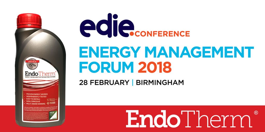 Endo Enterprises on Twitter: "#EndoTherm will be exhibiting at @edieconference edie Energy ...