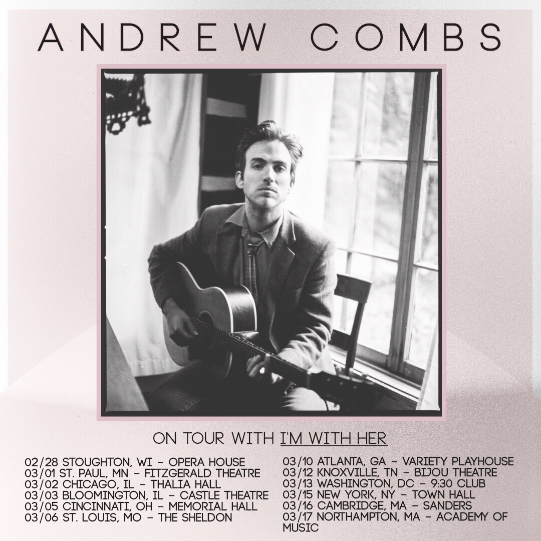 6 best Twitter @andrew_combs images on Pholder | New music next week...