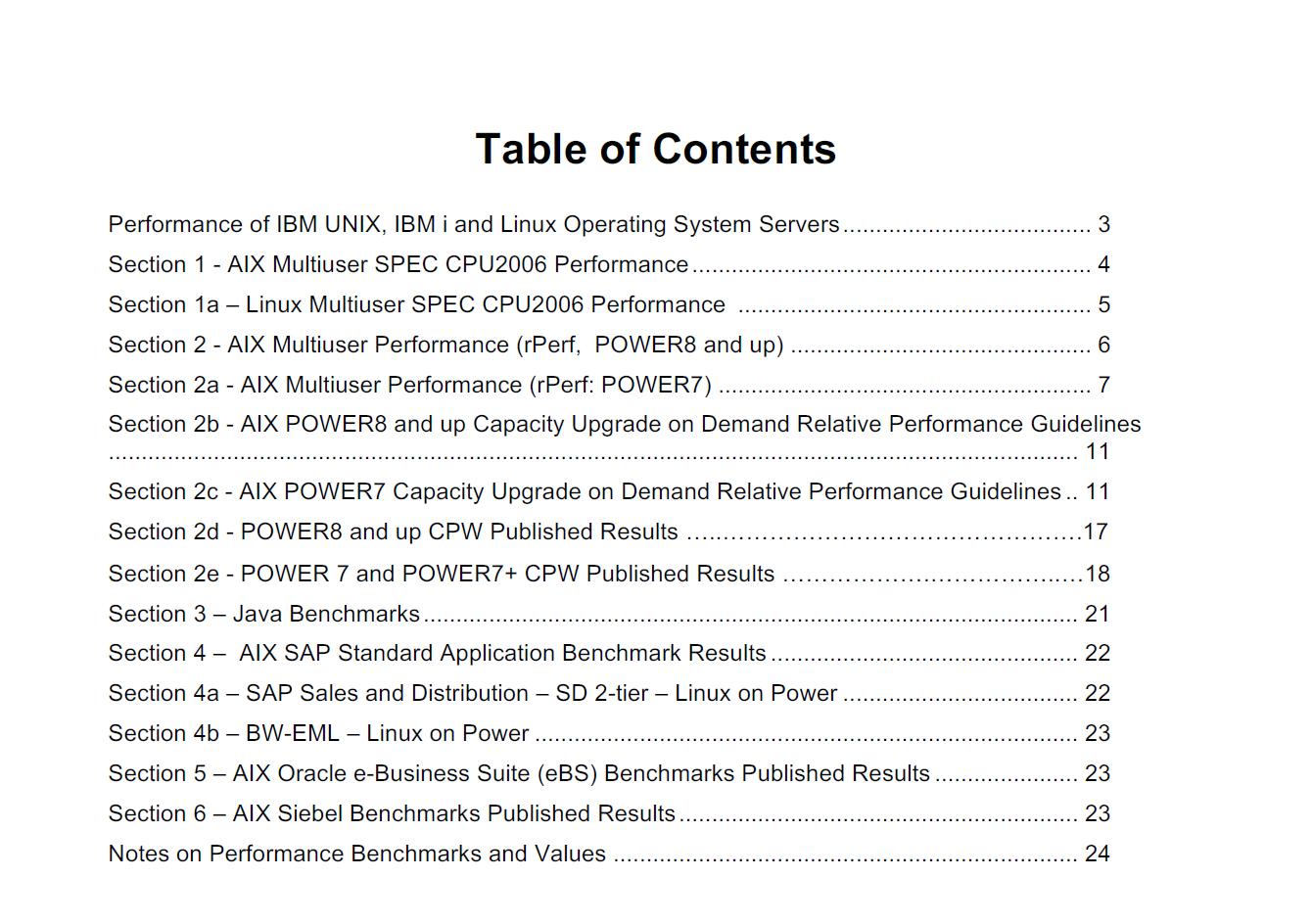 OGAWA, Tadashi on Twitter: "=> IBM Power Systems Performance Report POWER9, POWER8 and POWER7 ...