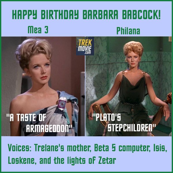 Barbara Babcock Star Trek