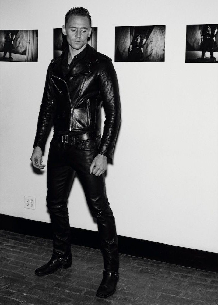 Tom Hiddleston Leather Pants