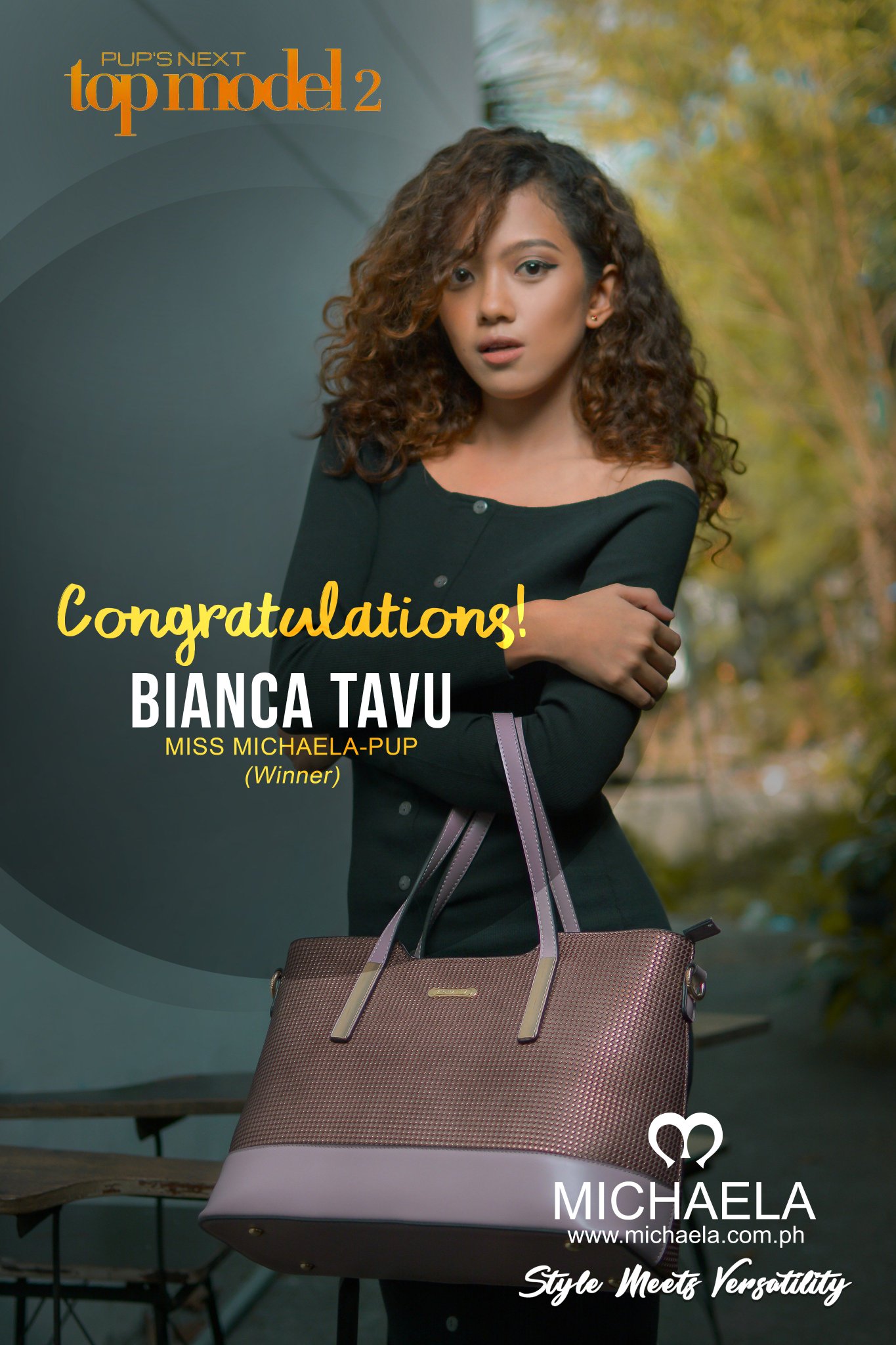 MICHAELA on Twitter: "Congratulations Ms. BIANCA TAVU of PUP for winning the first ever MISS ...