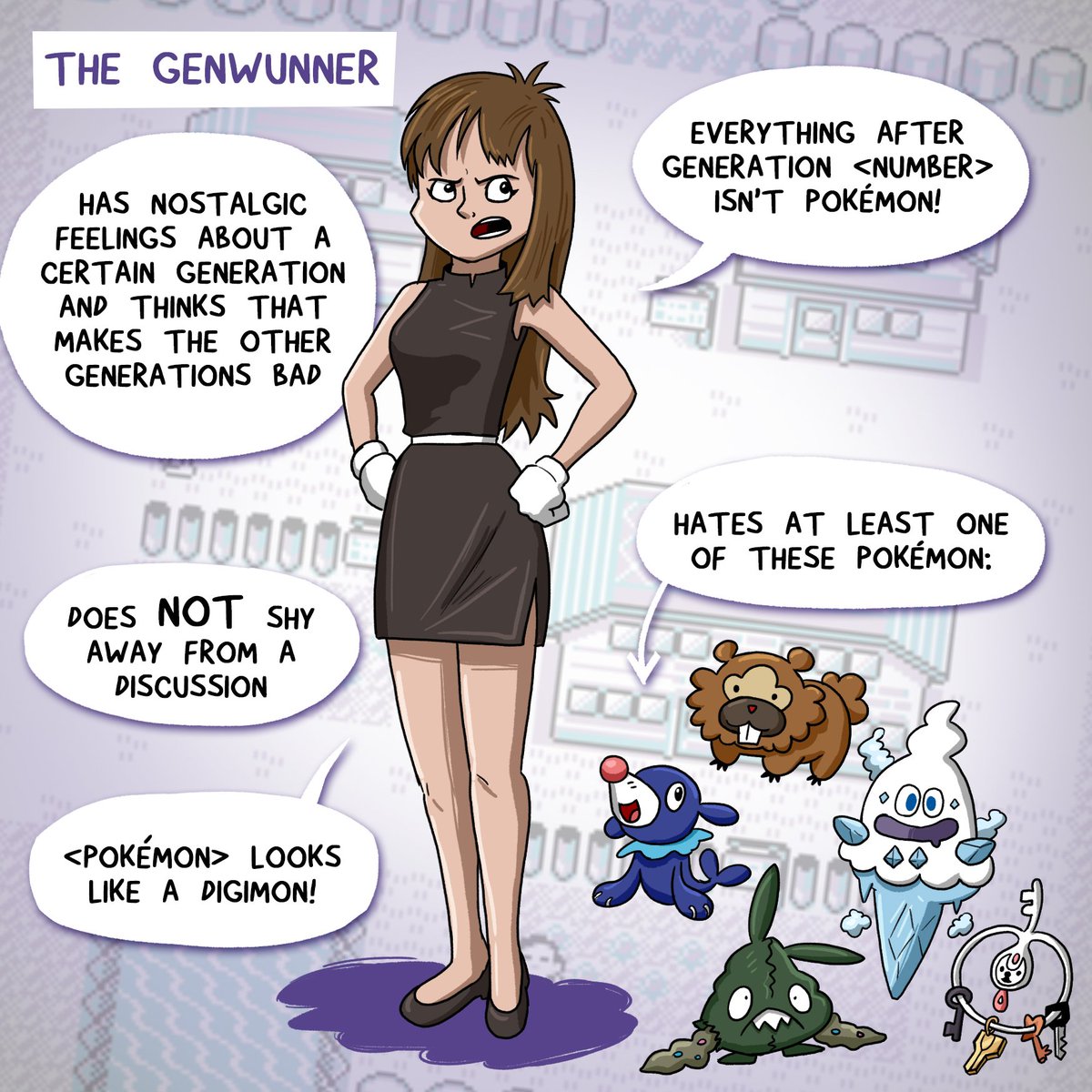 2: The Genwunner #PokemonDay #PokemonDay2018 」Wooden Plank Studiosの漫画