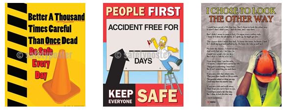 Printable Safety Posters For The Workplace