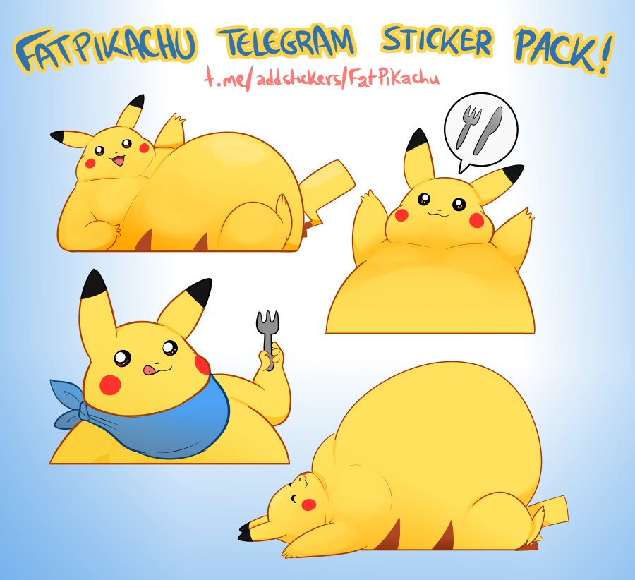 Really Fat Pikachu By
