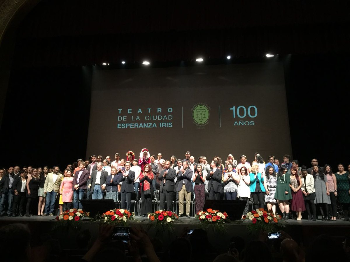 ¡Celebramos 100 años del Teatro de la Ciudad Esperanza Iris! Un siglo ...
