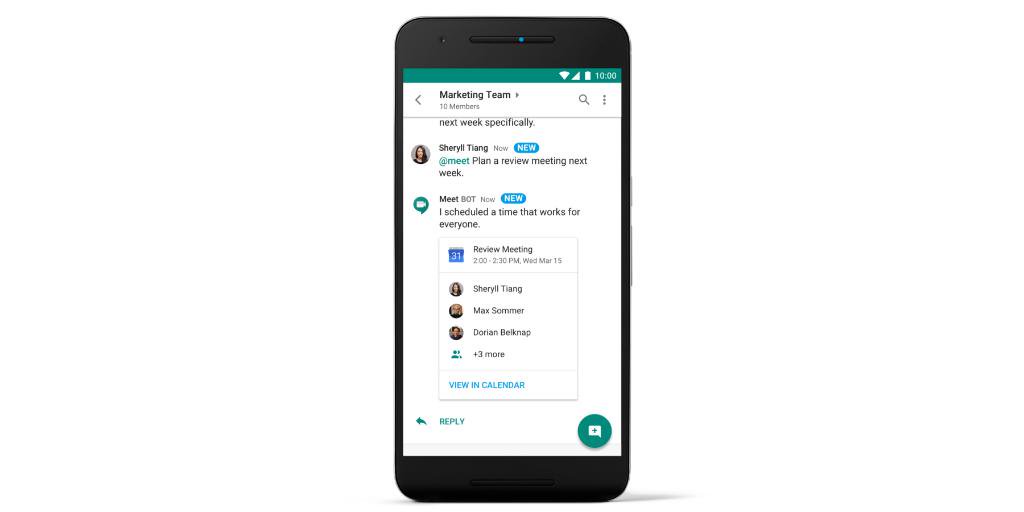 Google Workspace on Twitter: "Hangouts Chat: An integrated platform to help your team stay ...