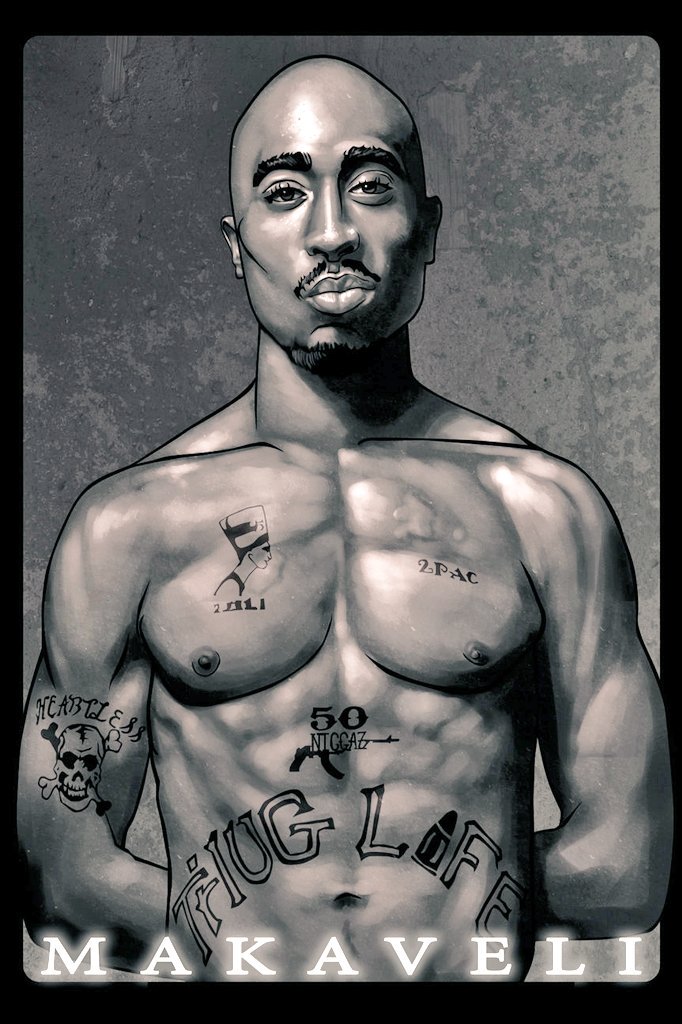 Tupac Bullet Scars