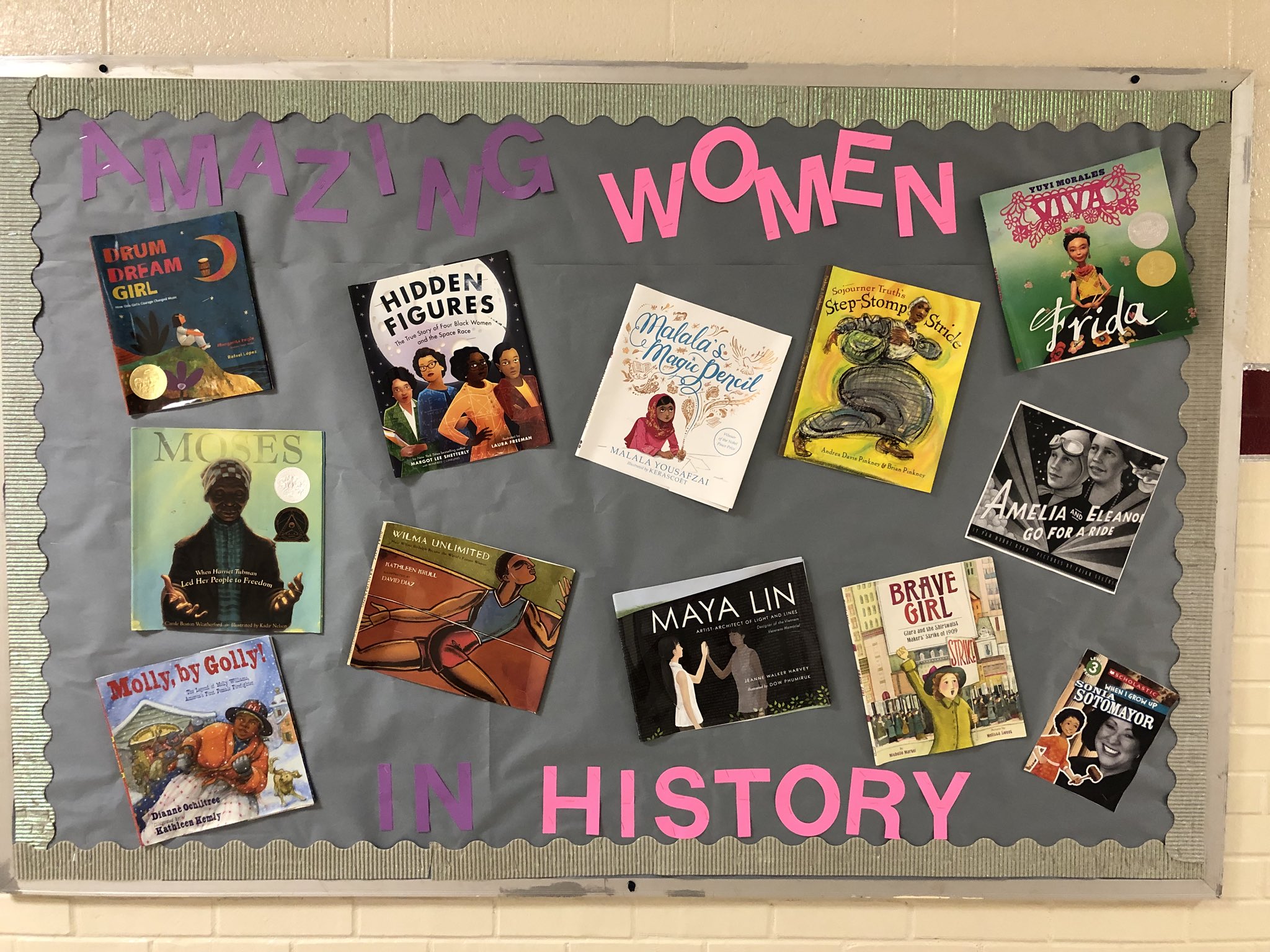 Womens History Month Bulletin Board