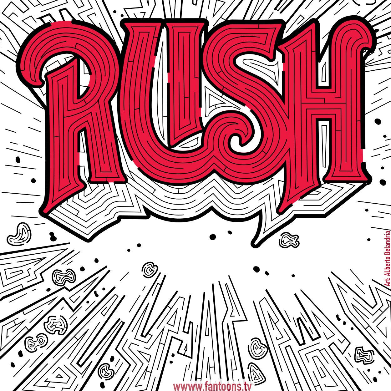 Rush First Album Cover