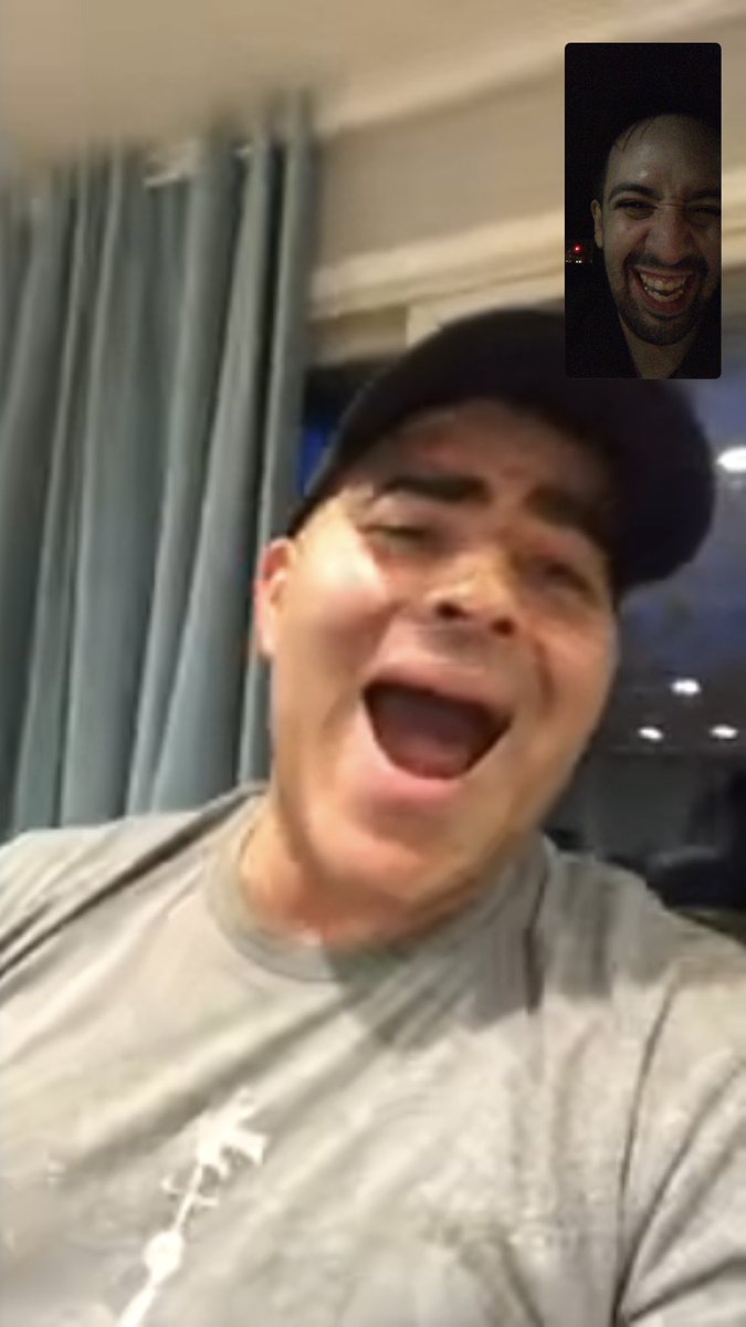 Lin FaceTimed Justin to show him Weird Al's Hamilton Cover : r/MBMBAM