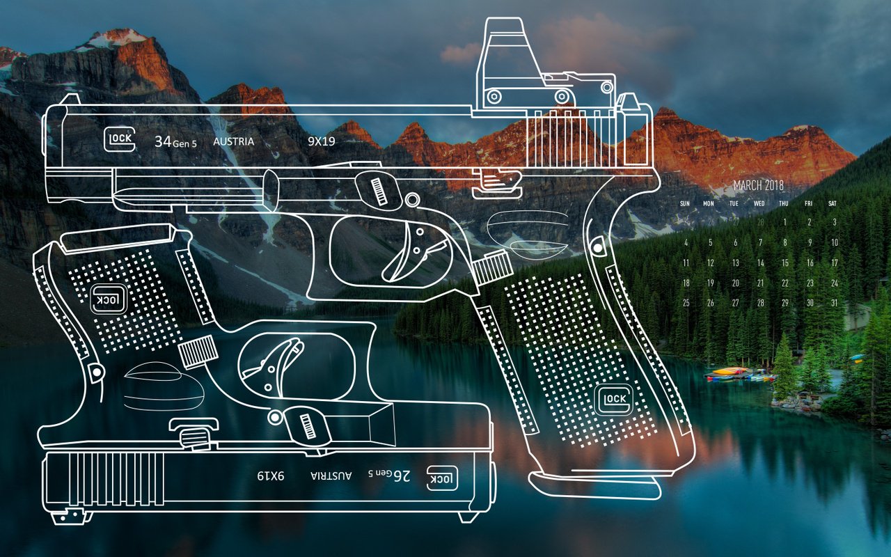 Glock 19 Logo Wallpaper