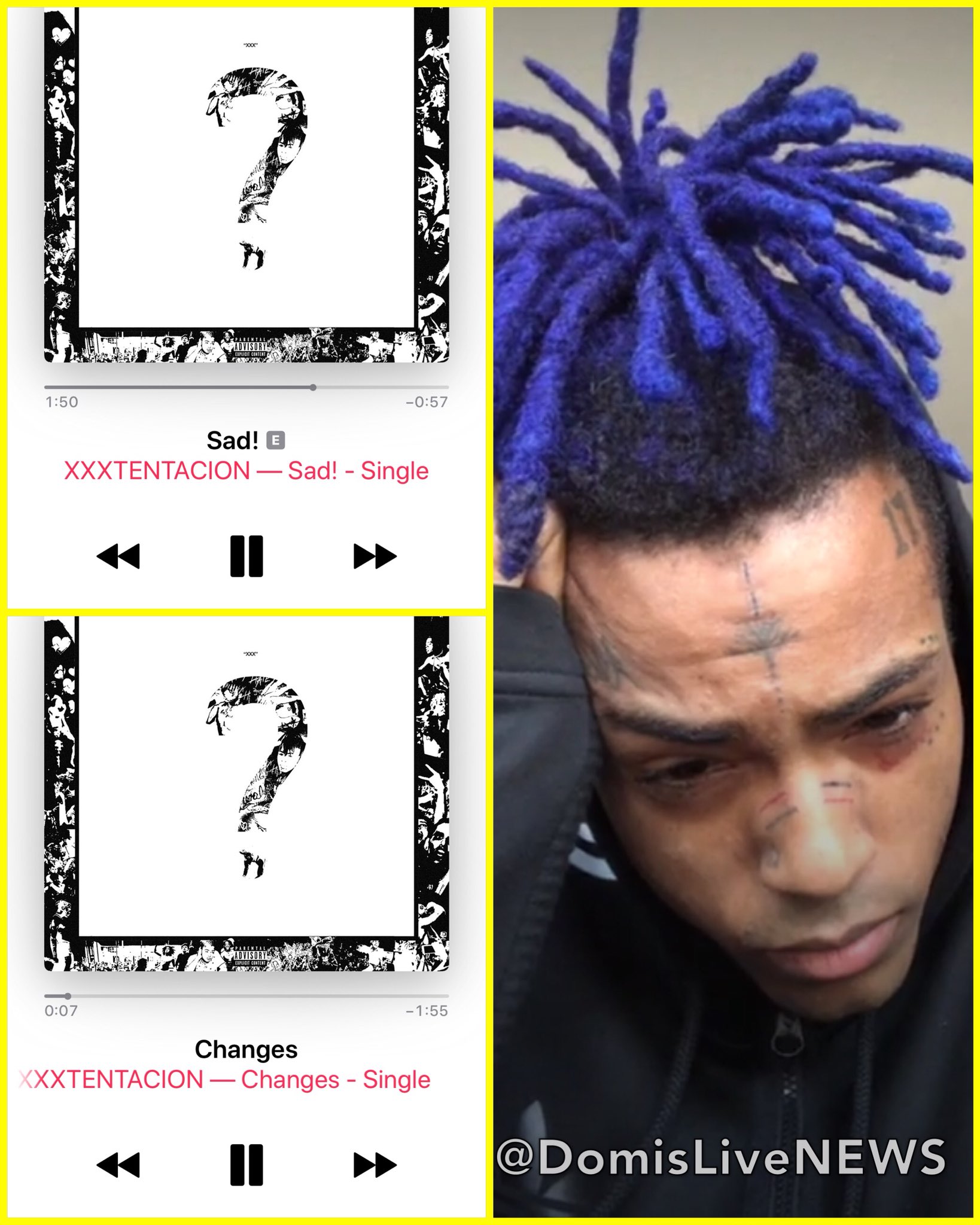 Xxxtentacion Memes I Fixed A Meme That's Been Going Around