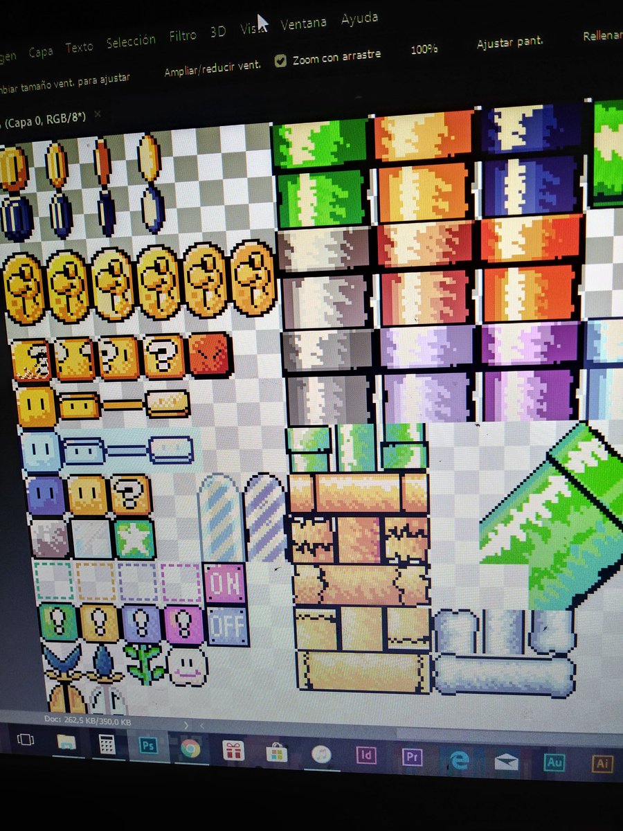 Super Mario World Tiles