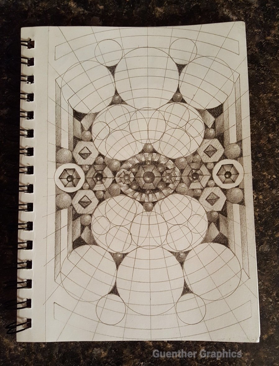 Pencil Gradation Art | atelier-yuwa.ciao.jp