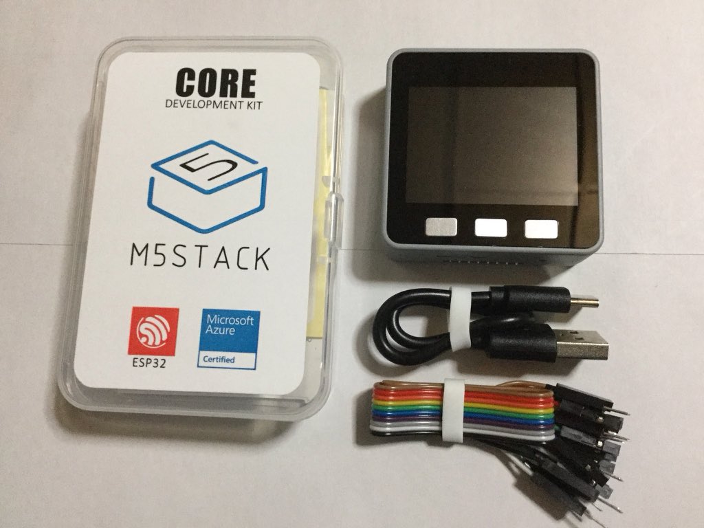 M5Stackでいろいろやってみた。 - posfie