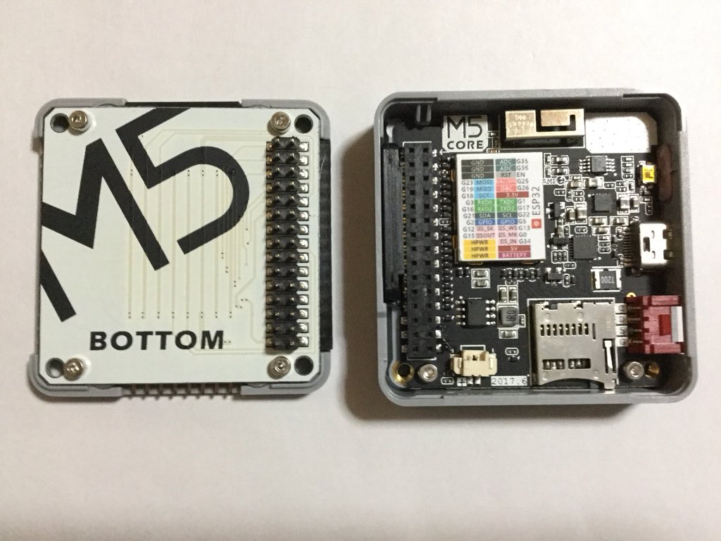 M5Stackでいろいろやってみた。 - posfie