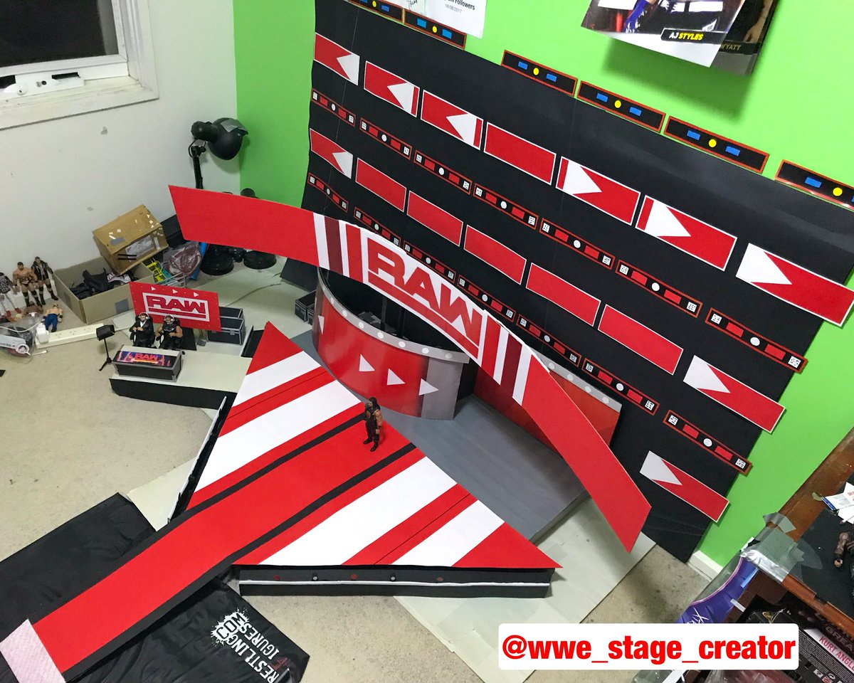 Wwe Raw Stage Printouts