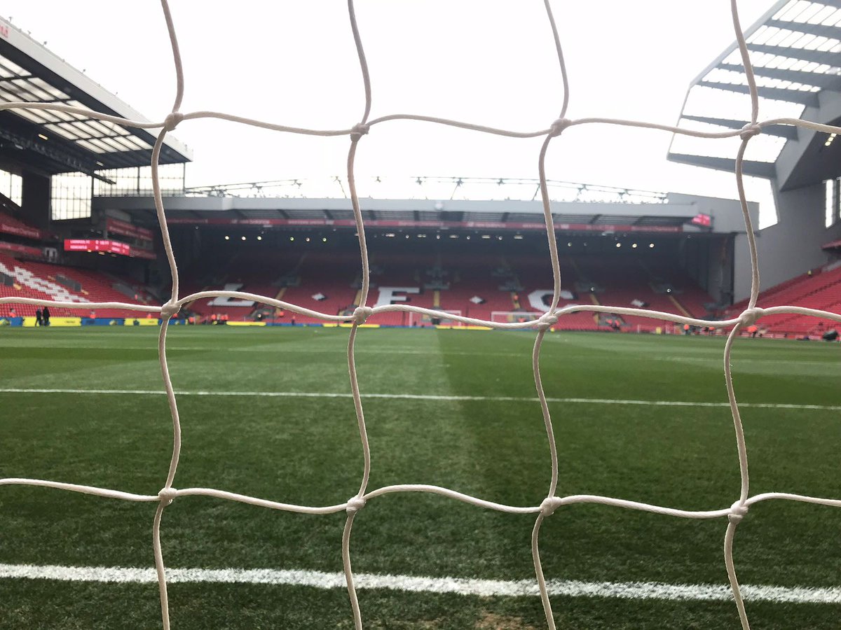 It's a cold one at Anfield today. ️ Wrap up warm, Reds! ? | Liverpool ...
