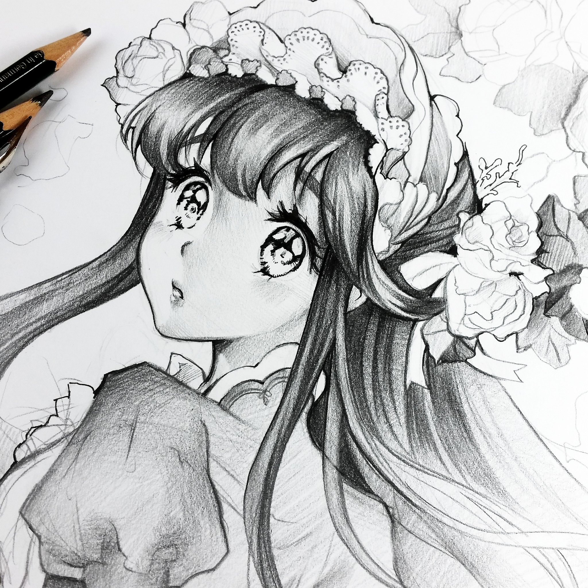 Anime Prince And Princess Drawing