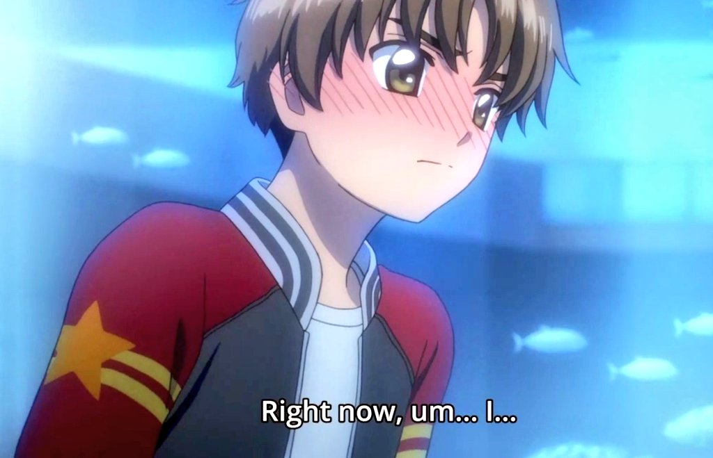 Syaoran Li Blushing