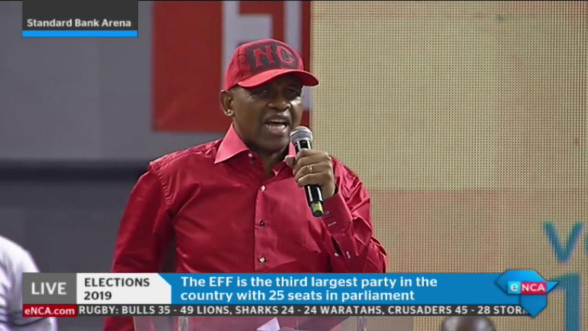 The EFF opens their Voter Registration Campaign today. Watch the launch ...