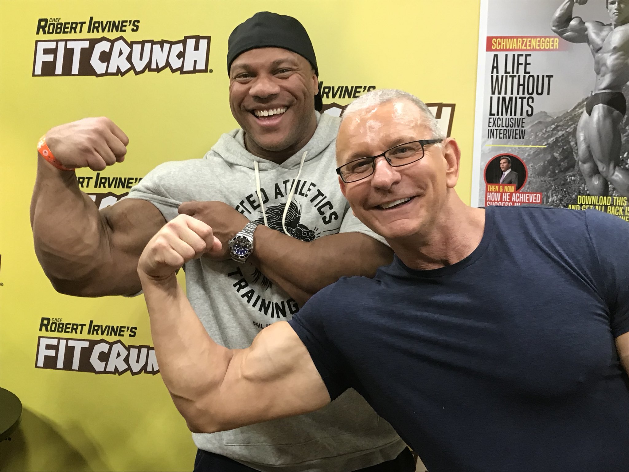Robert Irvine Muscles