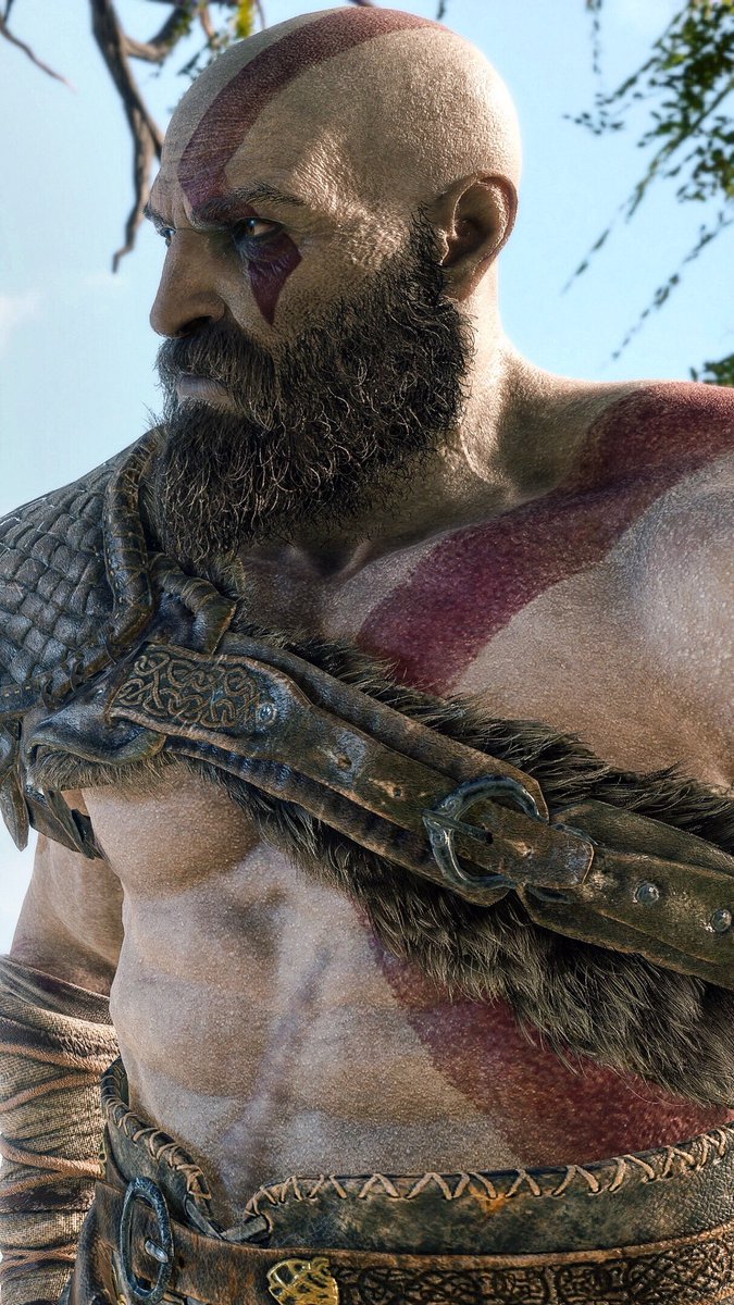 GOD OF WAR: The details on Kratos and Atreus face is mind-blowing. Not ...
