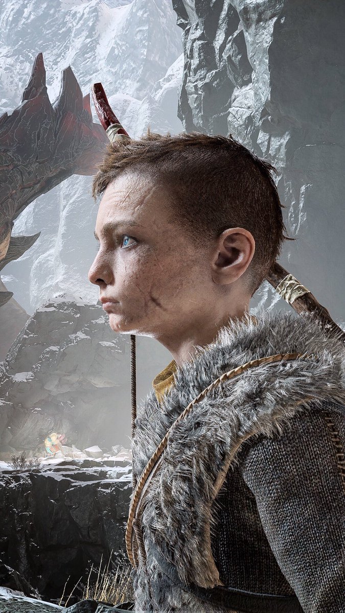 GOD OF WAR: The details on Kratos and Atreus face is mind-blowing. Not ...