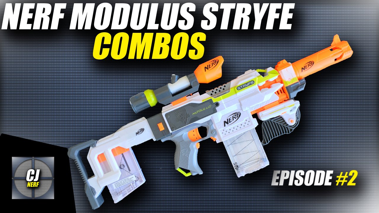 Nerf Stryfe Attachment Combos