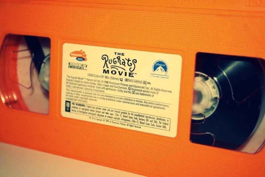 Rugrats Vhs Orange