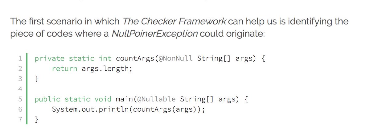 Java On Twitter Overview Of The Checker Framework A Useful Tool For Developers That Want To 